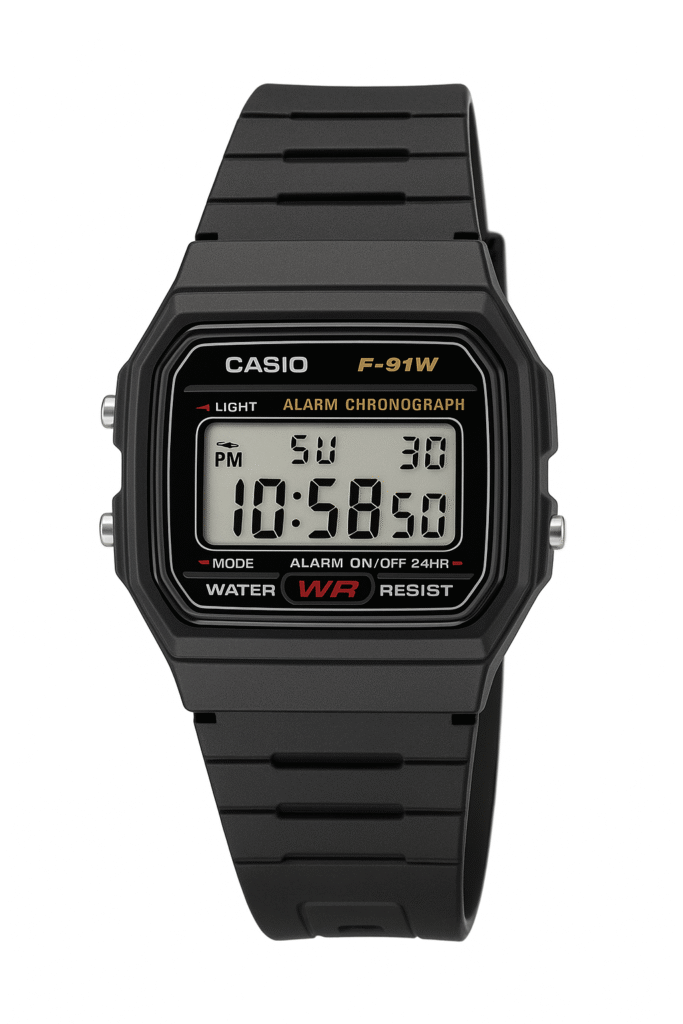 Casio F-91W Digital Watch – Best Seller in India, ₹1,100 | shophones.shop